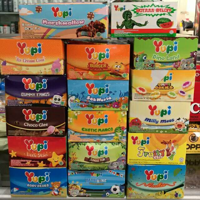 Various Yupi Candy Box | Aneka Permen Yupi Box | Shopee Singapore