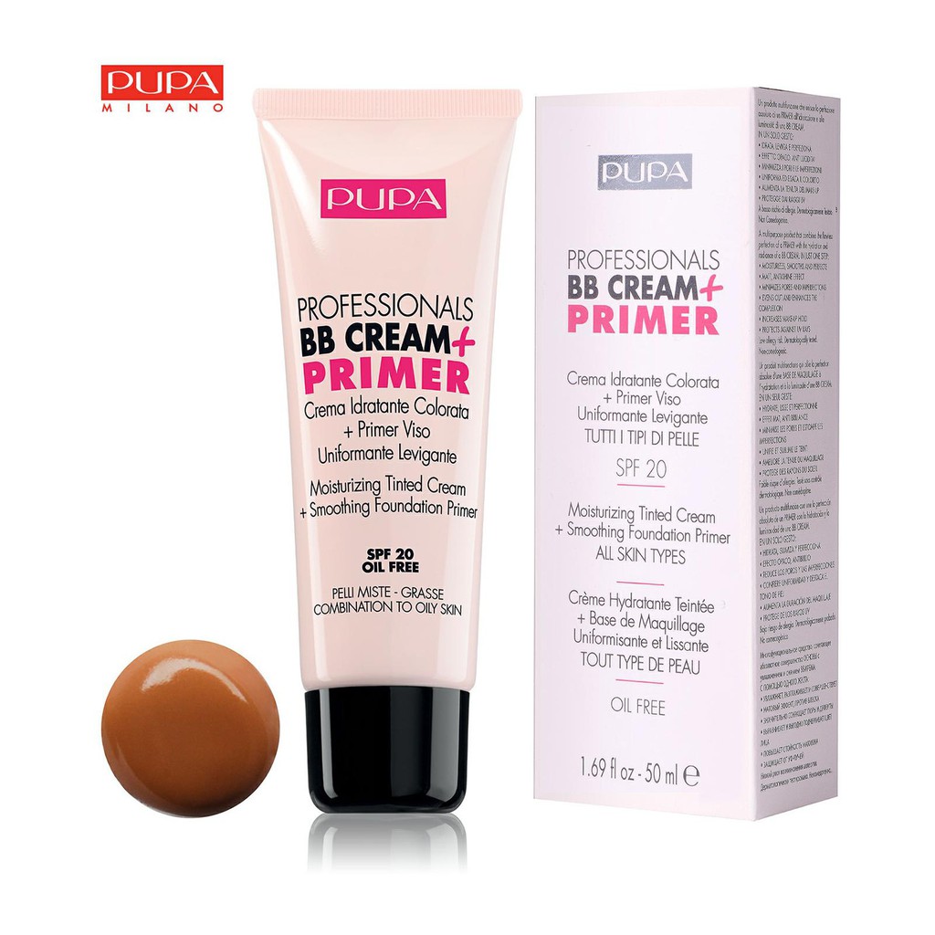 Pupa Professional BB Cream + Primer - 002 Sand | Shopee Singapore