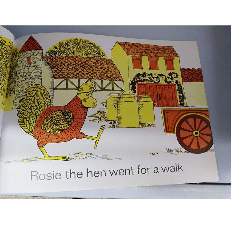 Rosie's Walk Educational English Picture Book Story Book Kid | Shopee ...