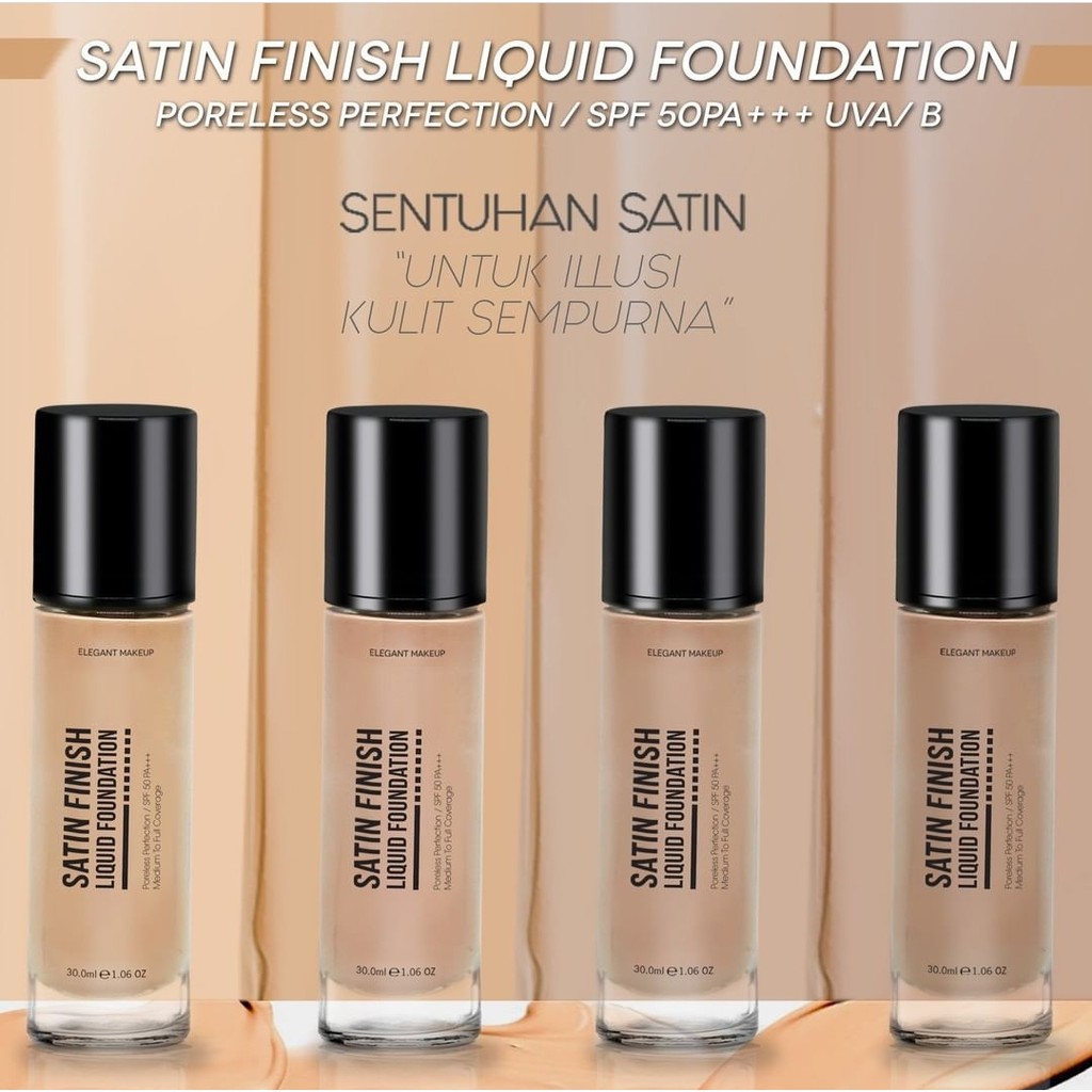 Satin Finish Makeup Foundation | Saubhaya Makeup
