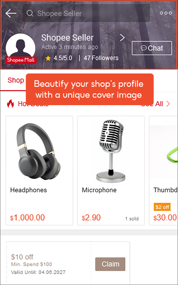 Adding Decoration Components | MY Seller Education [Shopee]