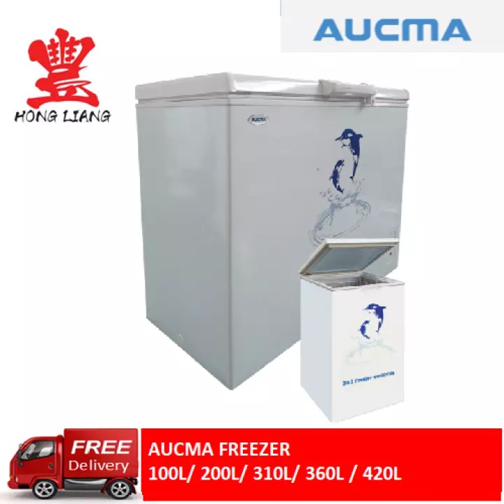 AUCMA CHEST FREEZER Capacity 100L to 420L | Shopee Singapore