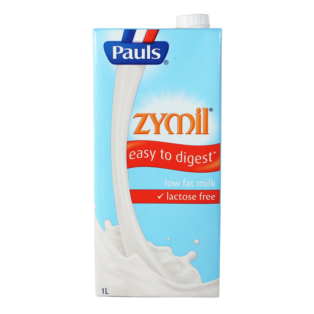 Pauls Zymil Lactose Free Low Fat Uht Milk, 1L (Halal) (Halal) | Shopee ...