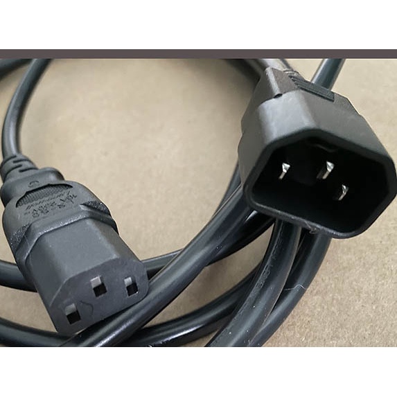 IEC C13 Socket to IEC C14 Plug Power Cord (1.9 Meters) | Shopee Singapore