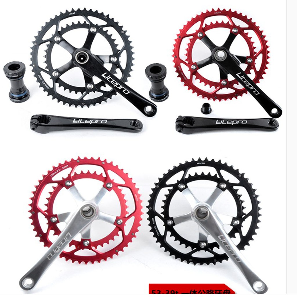 Litepro 53-39t for412 SP8 folding road bike bicycle chainring crankset ...