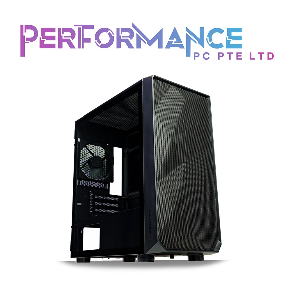 Tecware Forge M Omni Black White Case 1 Year Warranty By Tech Dynamic