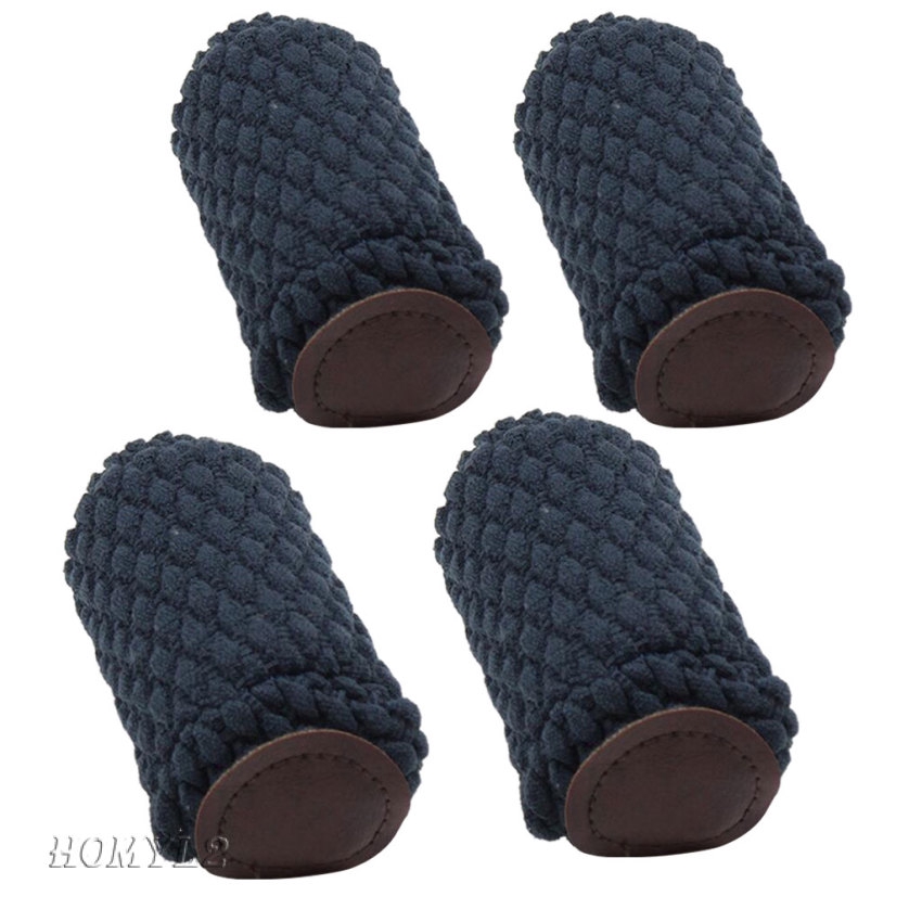 4-Pack Chair Leg Socks Feet Cover Round Square Furniture Leg Floor ...