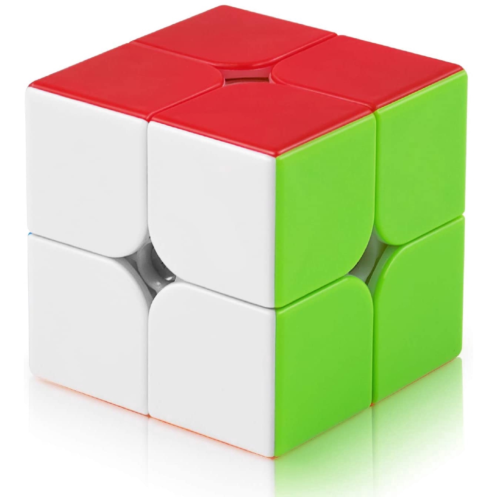 Speed Cube 2x2 Magic Cube Stickerless Puzzle Cube for Kids | Shopee ...