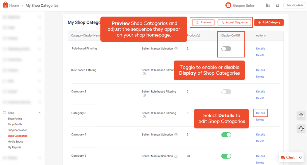 Categorizing your Products | Shopee PH Seller Education Hub