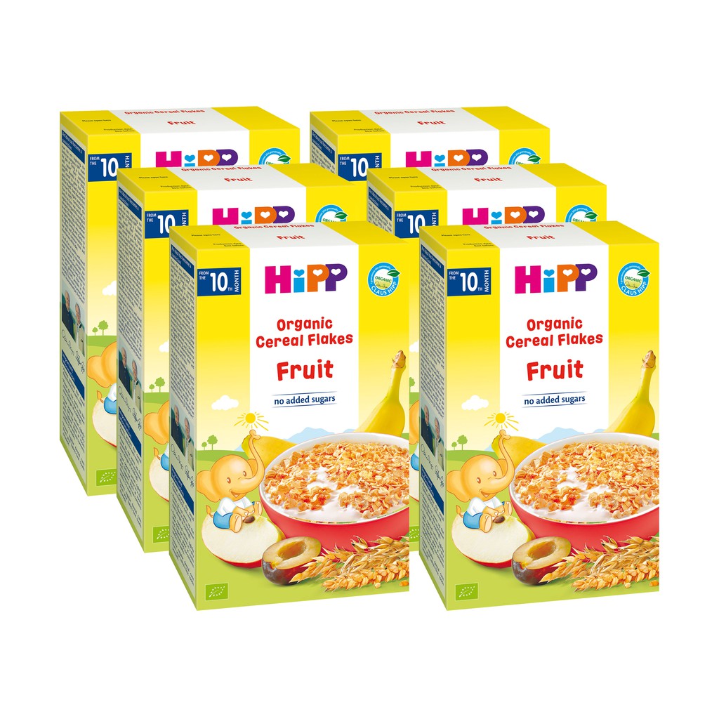HiPP Organic Cereal Flakes Fruit (Bundle of 6) | Shopee Singapore