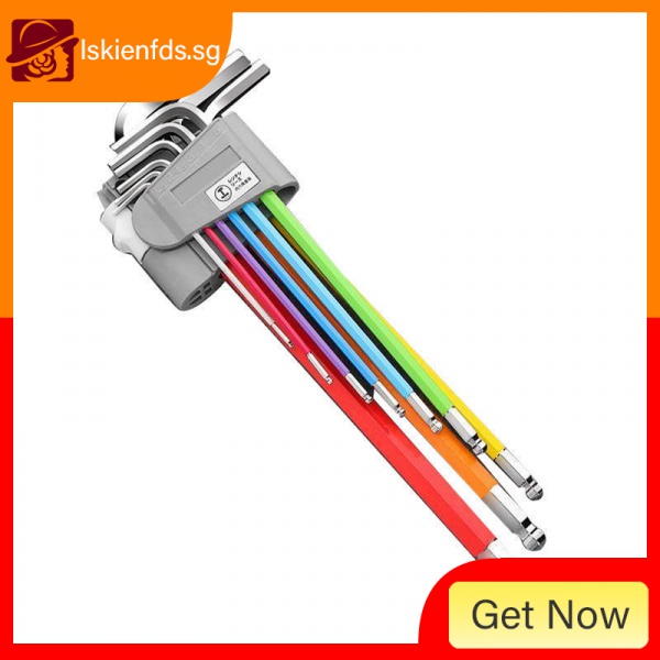 Long Point Hex Key Wrench Set Allen Key Set//Color Allen Wrench ...