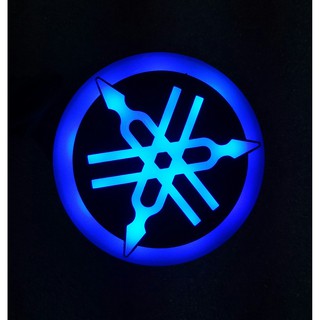 YAMAHA LED LOGO EMBLEM 2PCS# BLUE LIGHT/GREEN LIGHT/RED LIGHT/WHITE ...