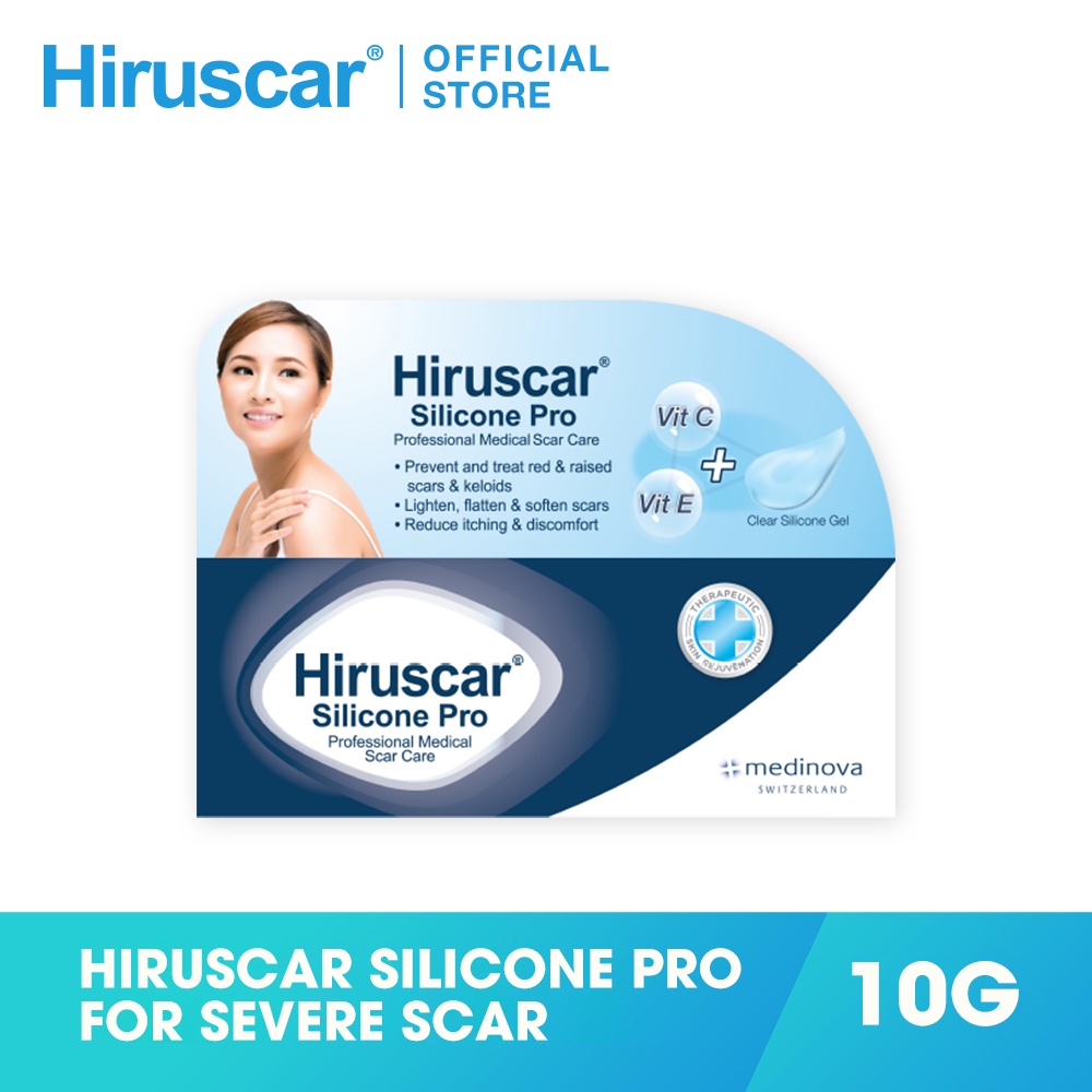 [Hiruscar Official] Hiruscar Silicone Pro 10g | Scar Care for Scars and ...