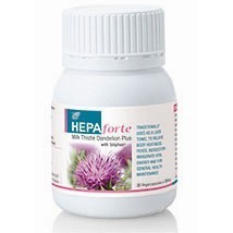Hepaforte Milk Thistle Dandelion Plus 30 veg caps | Shopee Singapore