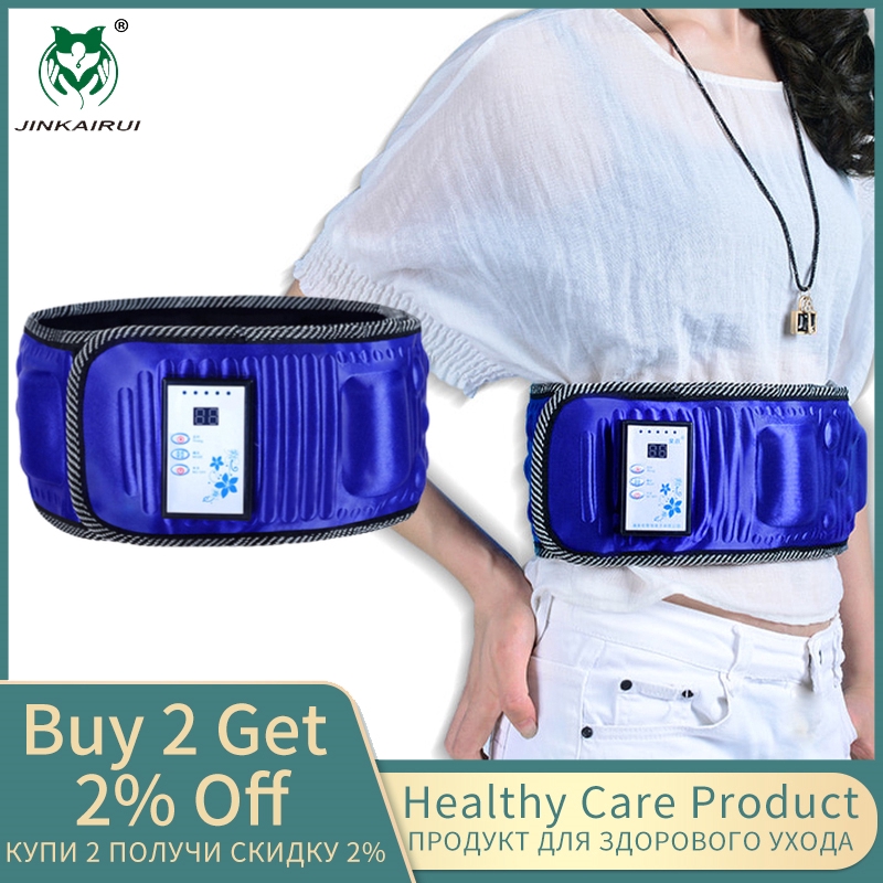 Jinkairui Slimming Belt Electric Vibration Abdomen Body Stimulator