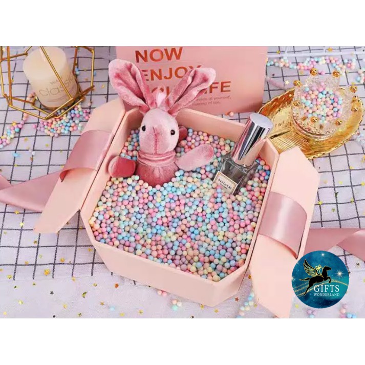 [Local Stock] 20 grams Styrofoam Balls Rainbow Foam Balls for Gift Box ...