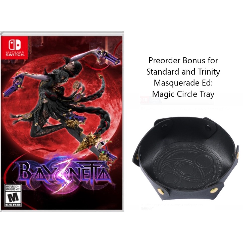 Bayonetta 3 Standard/Trinity Masquerade Edition (Nintendo Switch ...