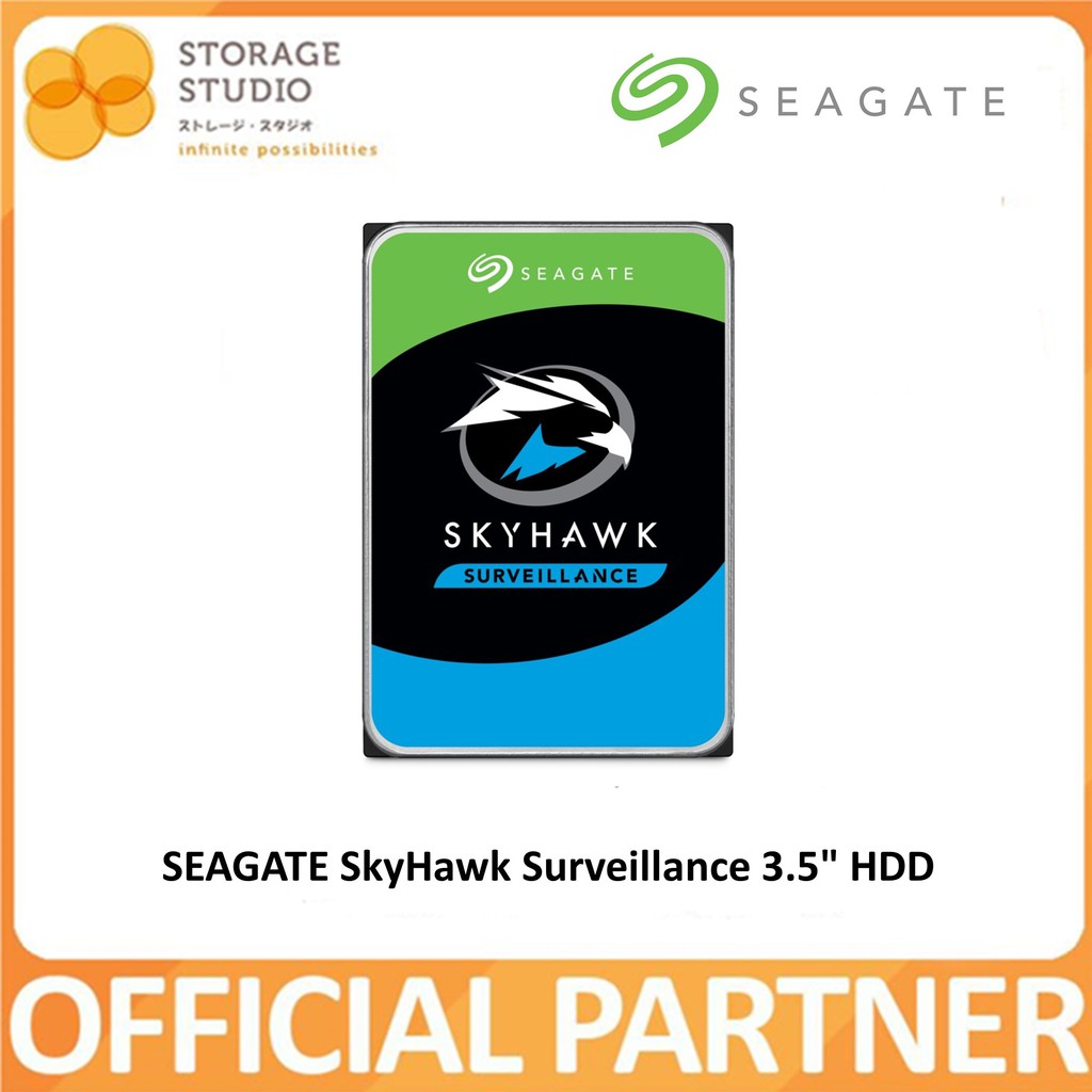 SEAGATE Skyhawk 3.5" HDD, 6TB/4TB/3TB/2TB/1TB. Singapore Local 3 Years ...