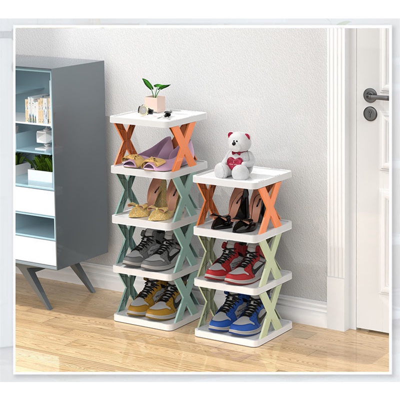Shoe Rack Cabinet - Multi Layer BTO HDB Simple Space Saving Plastic ...