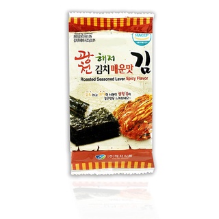Korean Crispy Seasoned Seaweed Snacks Sheets - 12 Individual Packs 100% ...