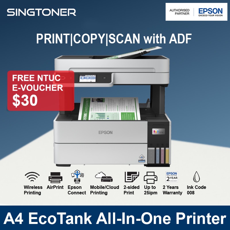 [Local Warranty] Epson EcoTank L6460 L-6460 6460 Replacement For L6550 ...