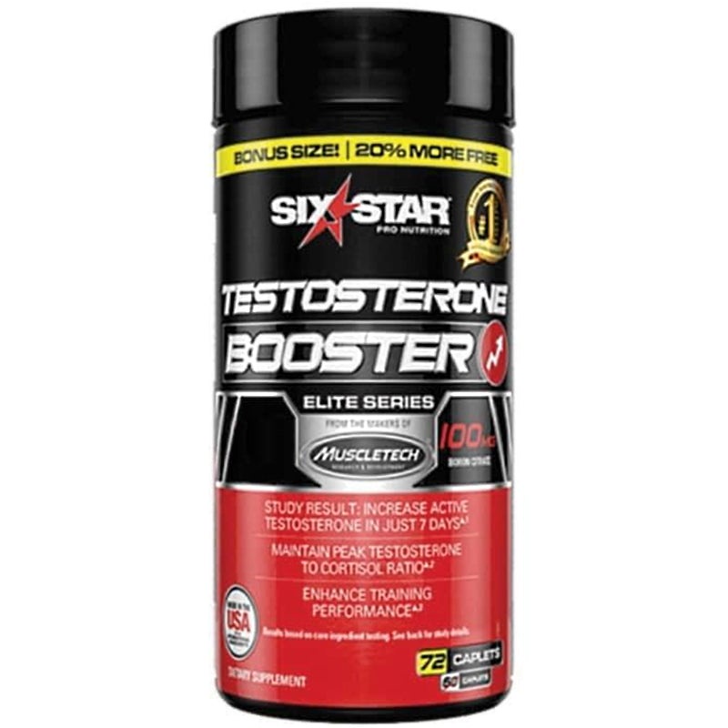 Six Star Elite Series Testo Booster 60 caplets | Shopee Singapore