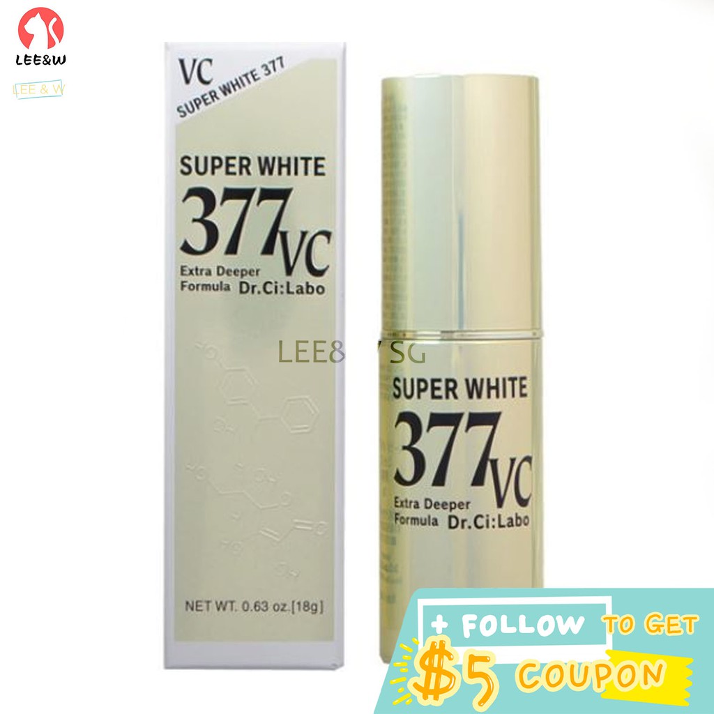 Dr. Ci:Labo Super White 377 VC Extra Deeper Formula Serum 18g | Shopee Singapore