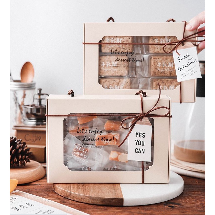 Cookie box Carrying case pastry biscuit dessert packaging box mooncake ...