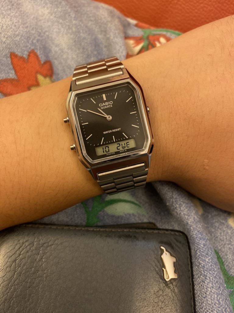 Casio Analog-Digital Vintage Watch (AQ-230 Series) | Shopee Singapore