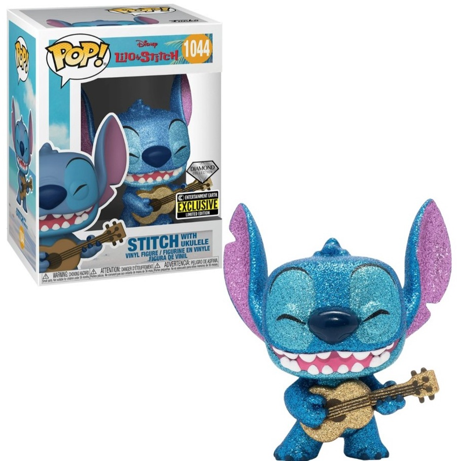 Funko Pop! Lilo & Stitch Ukulele #1044 (Diamond) (Entertainment Earth ...