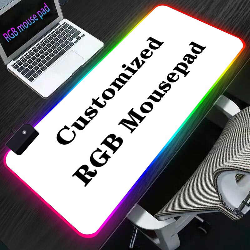 Customization LED Mouse Pad RGB Alas Mouse Gaming Alas Keyboard untuk ...