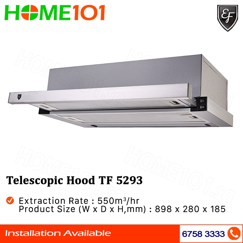EF Telescopic Hood 90cm TF 5293 | Shopee Singapore