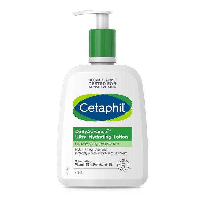 Cetaphil Daily Advance Ultra Hydrating Lotion Face & Body Moisturizer ...