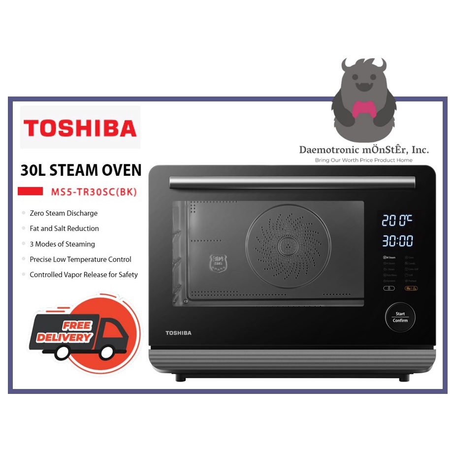 Toshiba MS5-TR30SC 30L Steam Oven | Shopee Singapore