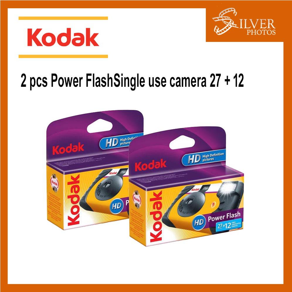 Kodak Power Flash Disposable Single-use Camera 39 Exposures | Shopee ...