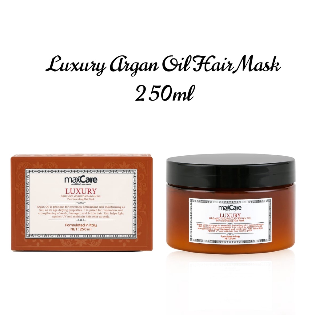 MAXCARE LUXURY ARGAN OIL MASK 250G | Shopee Singapore