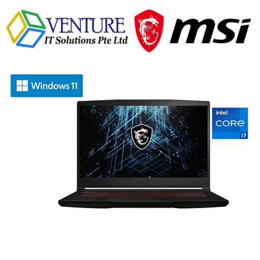MSI Katana THIN GF63 11SC-892SG Gaming Laptop - i7-11800H/GTX 1650/16GB ...