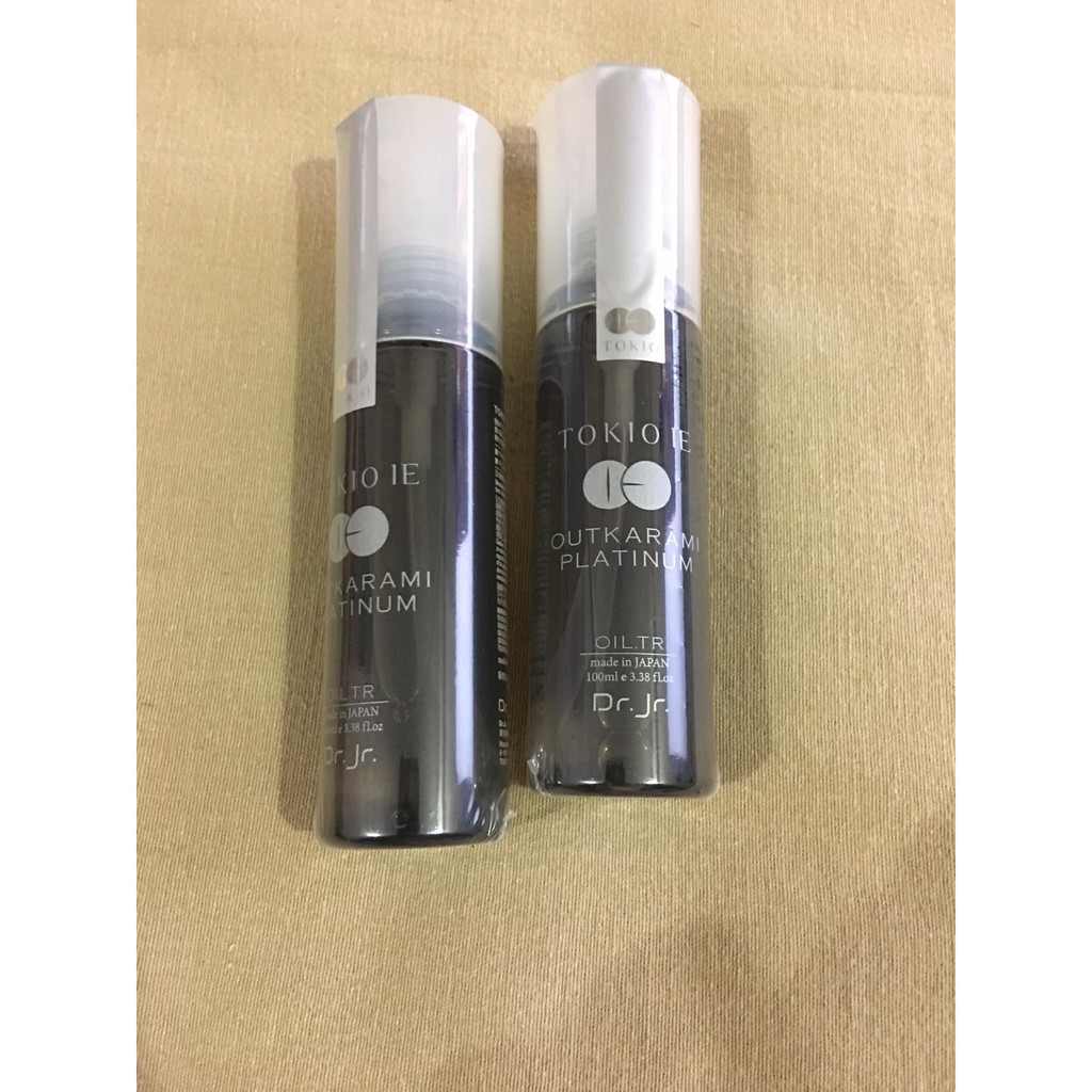 Tokio IE Outkarami Platinum Oil Treatment 100ml X 2 PCS (MADE IN JAPAN) ( Local Delivery ...