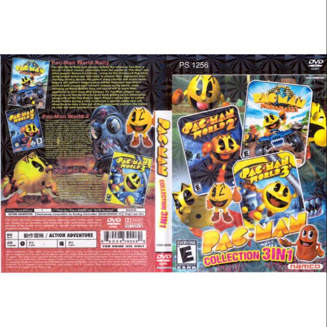 Ps2 Pac Man Collection 3 IN 1 ( DVD Games ) | Shopee Singapore