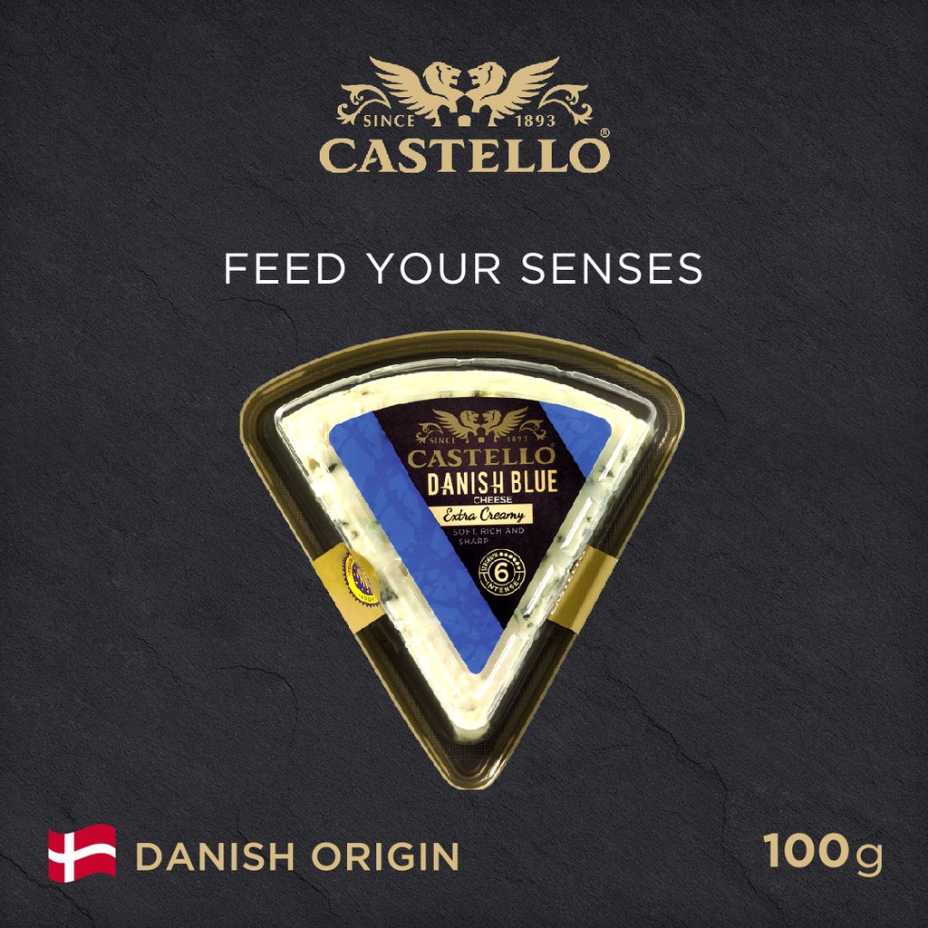 Castello Blue Cheese Extra Creamy 100g | Shopee Singapore