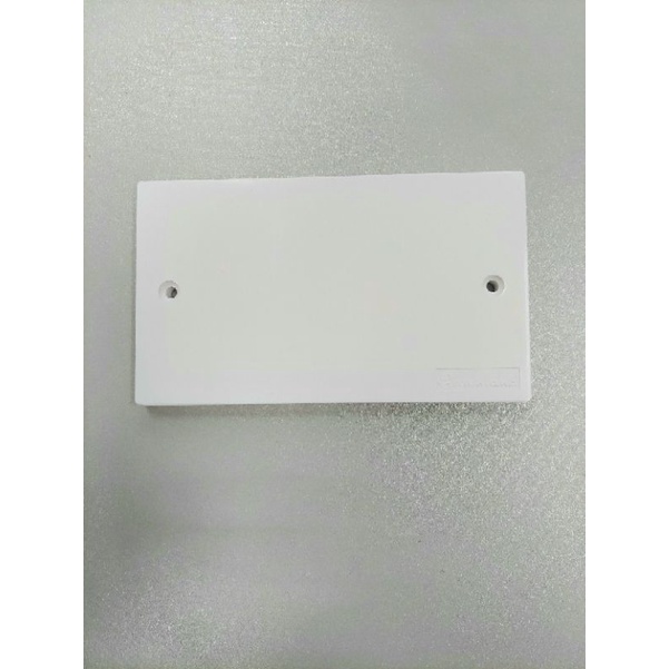 [Bundle of 2] 2 gang / Double PVC blank plate | Shopee Singapore