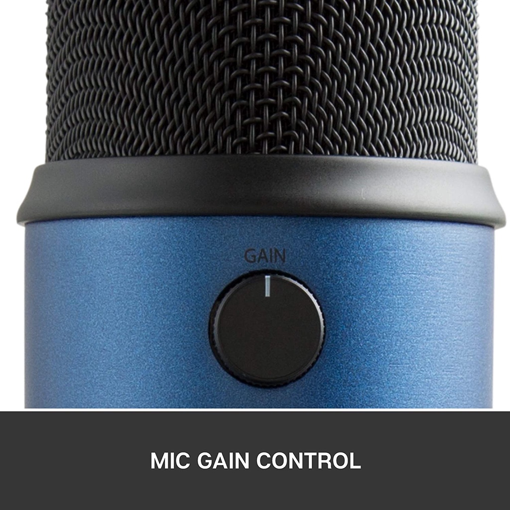 Blue Yeti USB Microphone for Recording, Streaming, Gaming, Podcasting ...