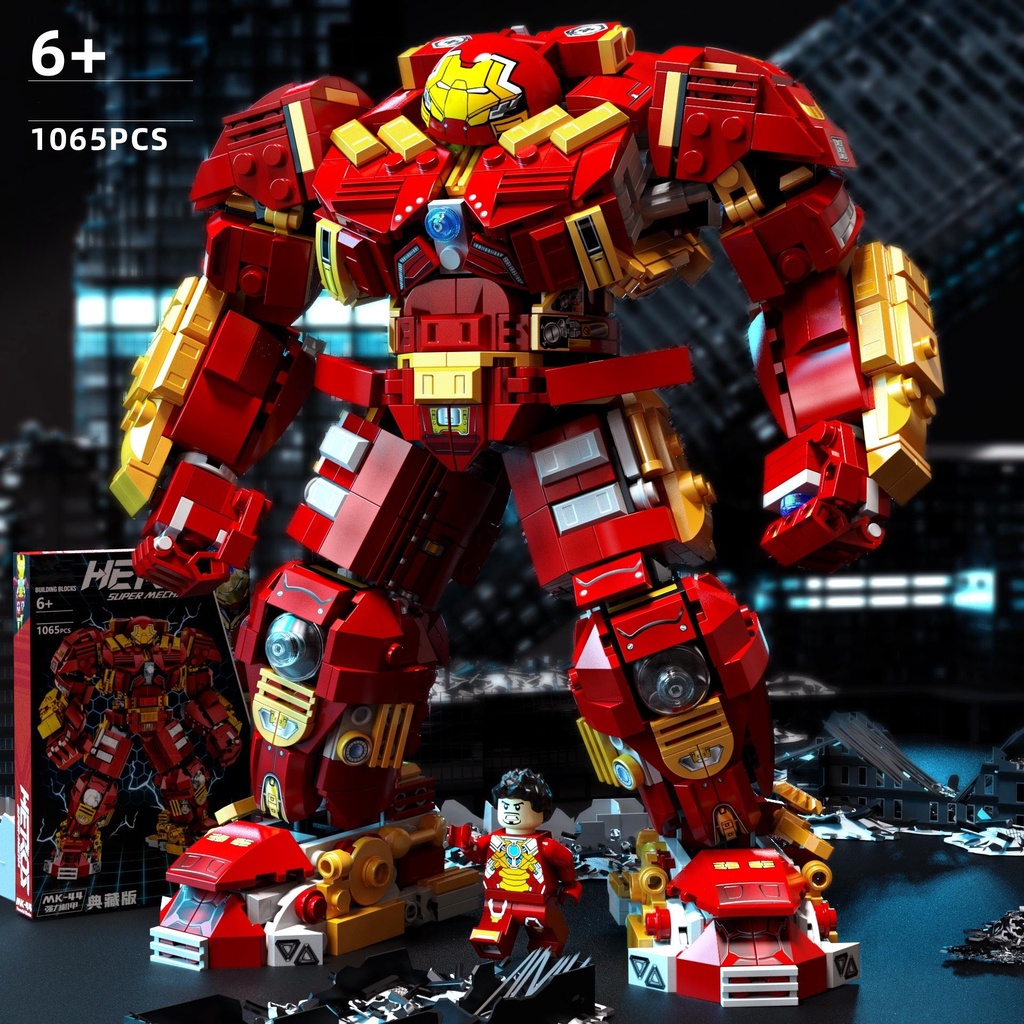 Lego robot iron man hulkbuster Large Size, Smart Model Assembled Toy ... Lego robot iron man hulkbuster Large Size, Smart Model Assembled Toy ...