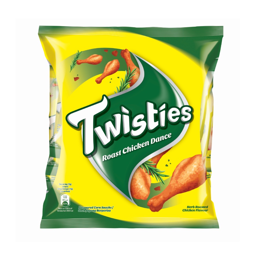 Twisties Roast Chicken Dance Multipack 8 x 15g | Shopee Singapore