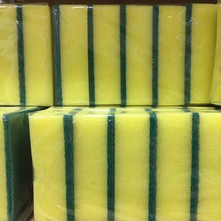 Scouring Sponge Dish Sponge / Span Basuh Pinggan - 5PCS | Shopee Singapore