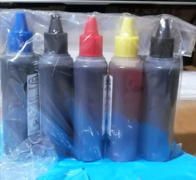 Fullmark Premium Inkjet Ink 5 Bottles Value Pack-Compatible with Canon ...