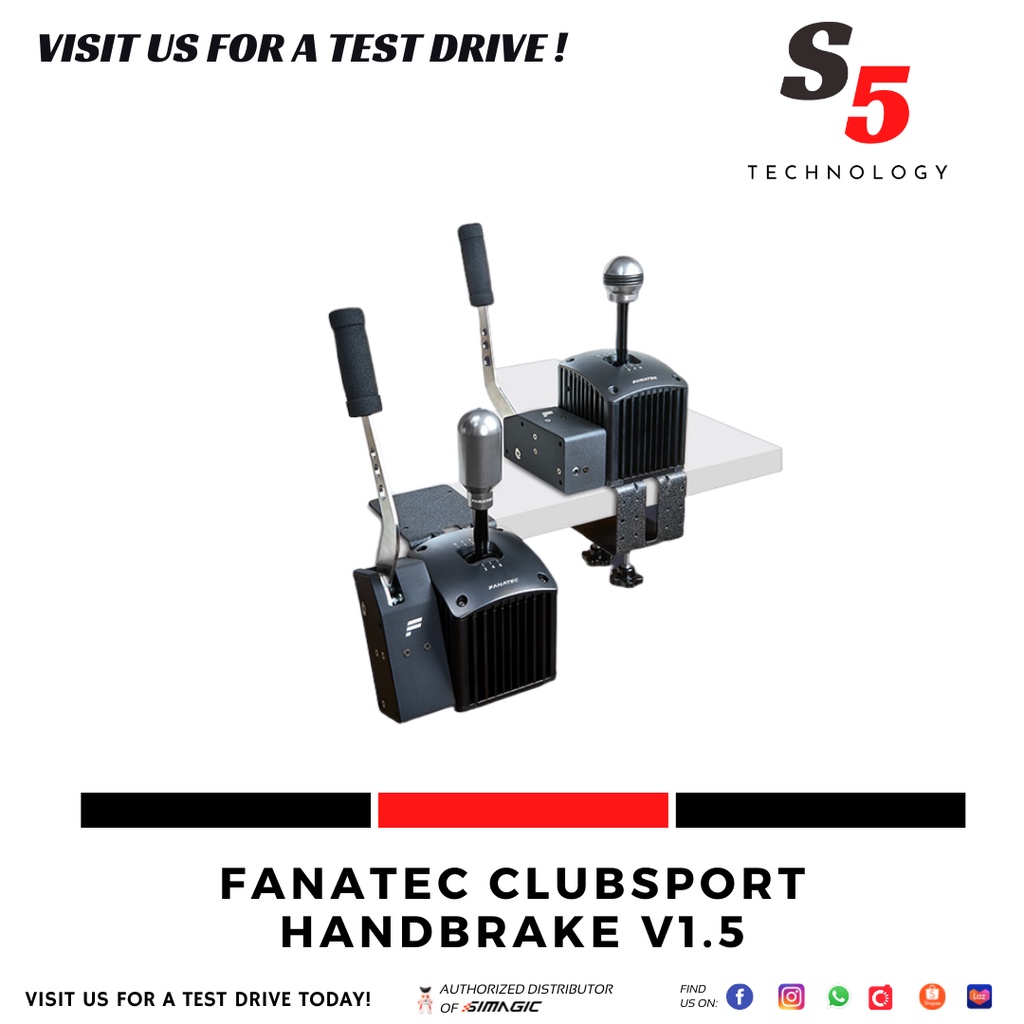 FANATEC Clubsport Handbrake V1.5 / Simrace / Simracing / sim racing ...