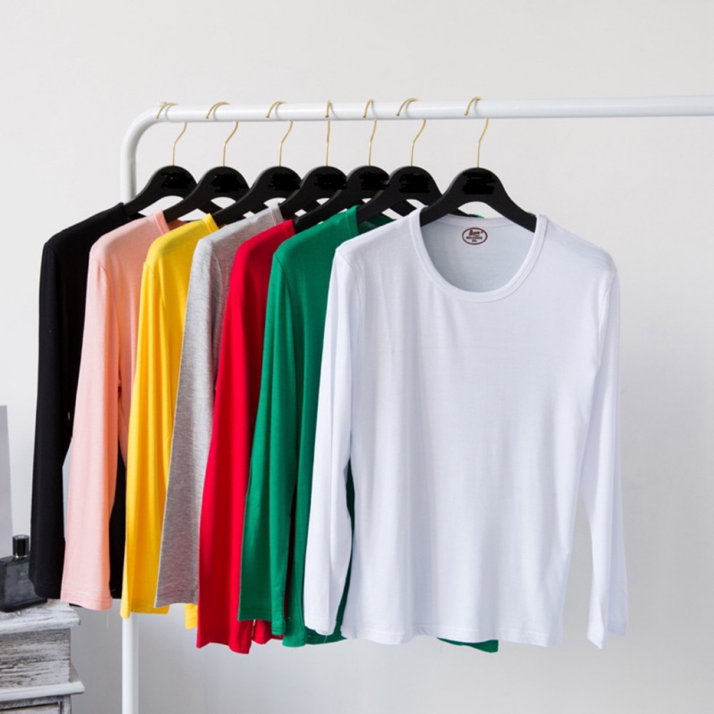 Long sleeve (inner fleece) Top | Shopee Singapore