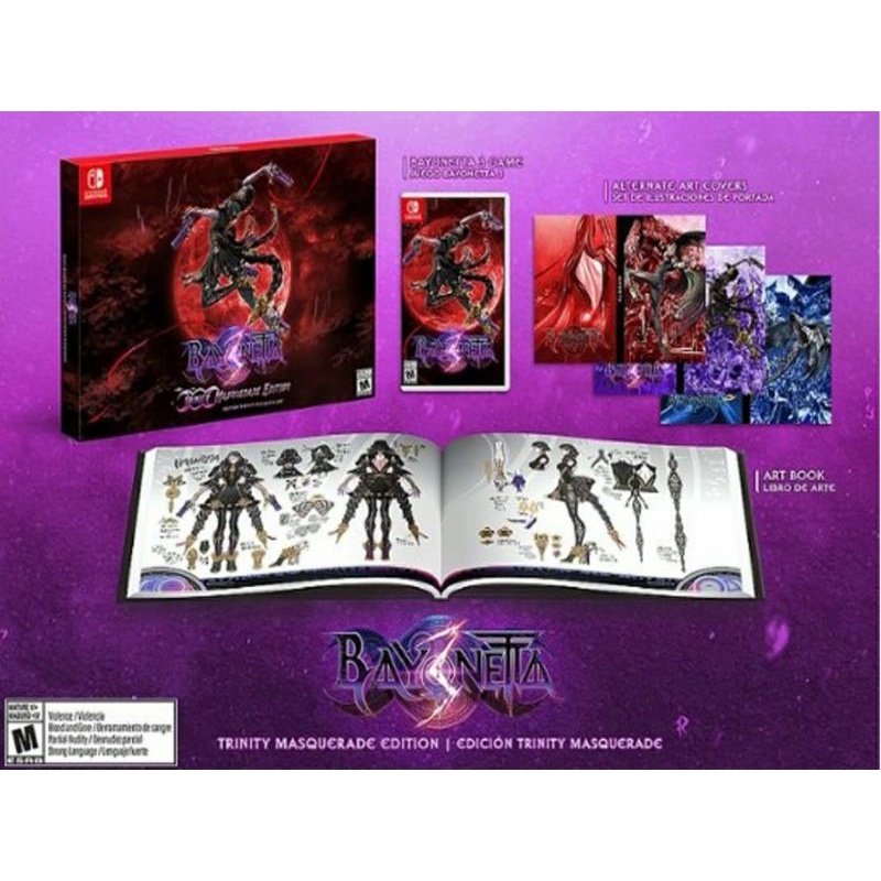 Nintendo Switch Bayonetta 3 Trinity Masquerade Edition | Shopee Singapore