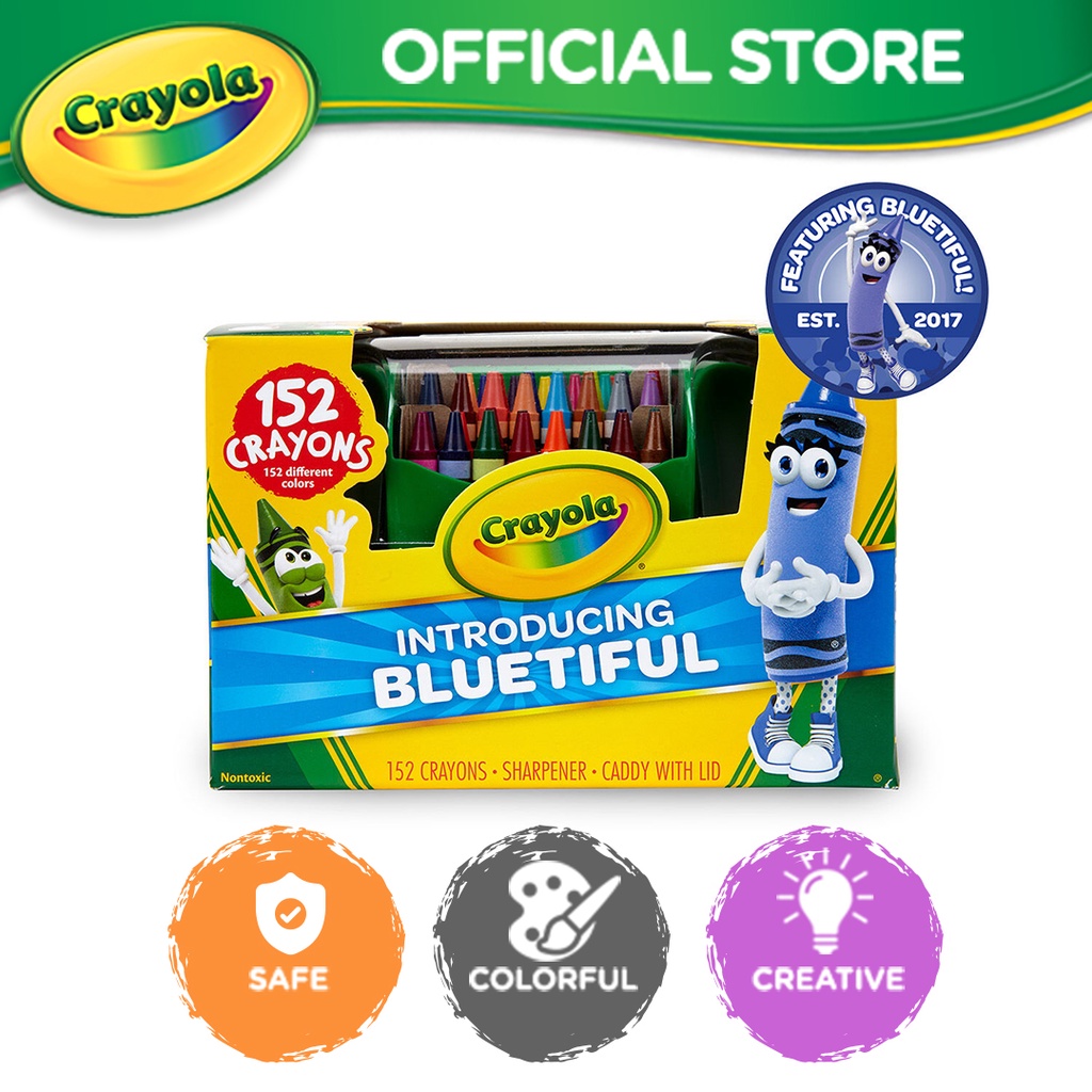 Crayola Ultimate Crayon Collection with Bluetiful 152 count Age 3 ...